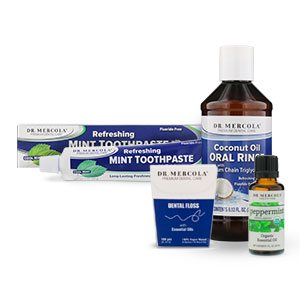 Pasta Dental de Menta Refrescante y Tulsi del Dr. Mercola