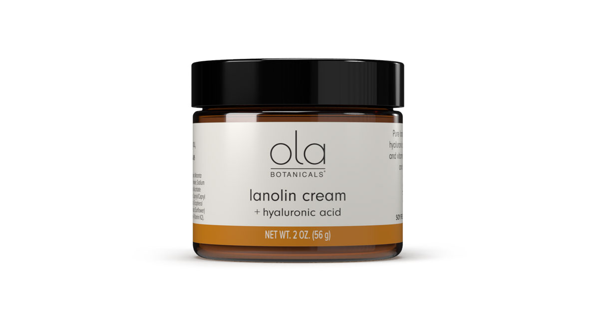 Ola Botanicals® Lanolin Cream | Smooth & Revitalized Skin