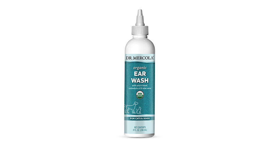 Ear Wash for Cats & Dogs – Certified USDA Organic
