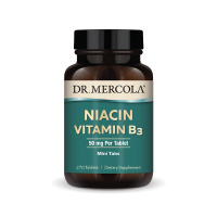 Niacin Vitamin B3 No GMO 50 mg Mini Tabs Supplement